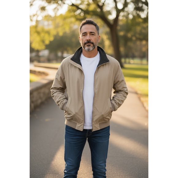 Orvis | Jackets & Coats | Vintage Orvis Bomber Jacket Y2k 9s Khaki Tan ...